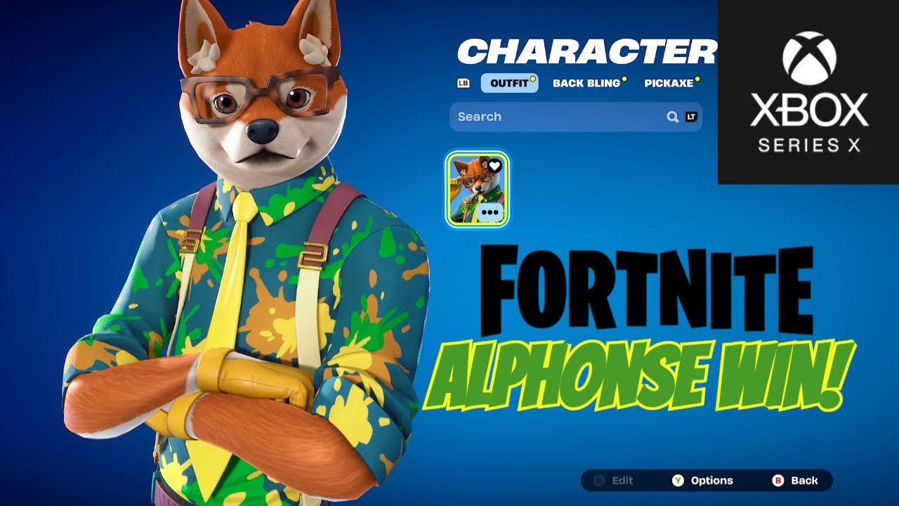 FORTNITE ALPHONSE WIN! XBOX CHAPTER 6 SEASON 2 - YouTube