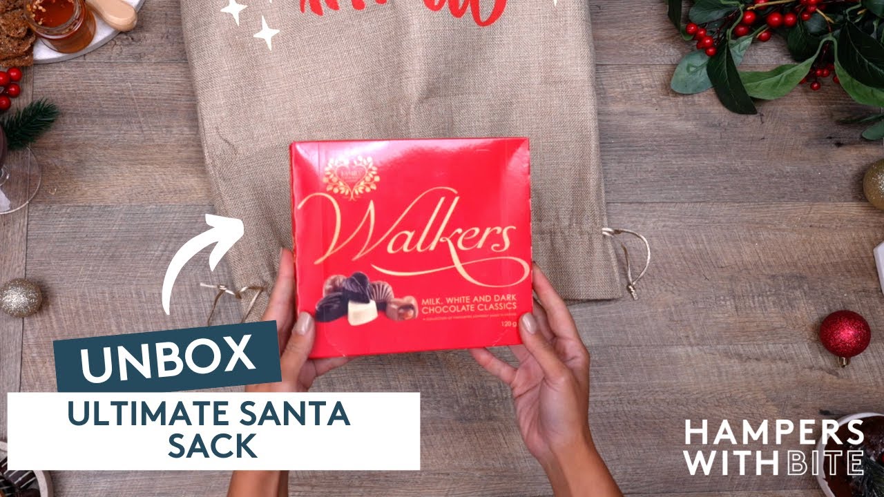 Ultimate Santa Sack I Christmas Hampers 2022 I Hampers With Bite - YouTube
