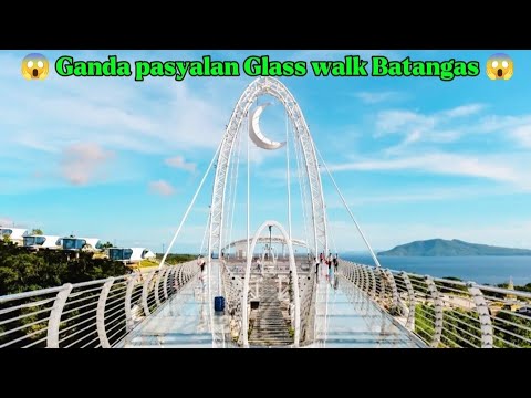 glass walkway monte maria shrine batangas - YouTube