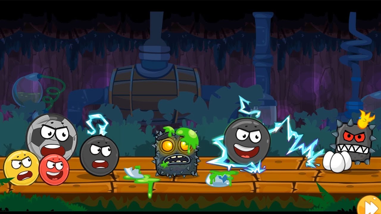 Red Ball 4 in Angry Ball All Ball Knock Down All Boss Android Game For ...