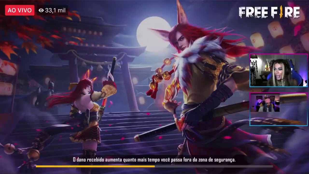 ANITTA JOGANDO FREE FIRE feat Samira Close, primeira vez - YouTube