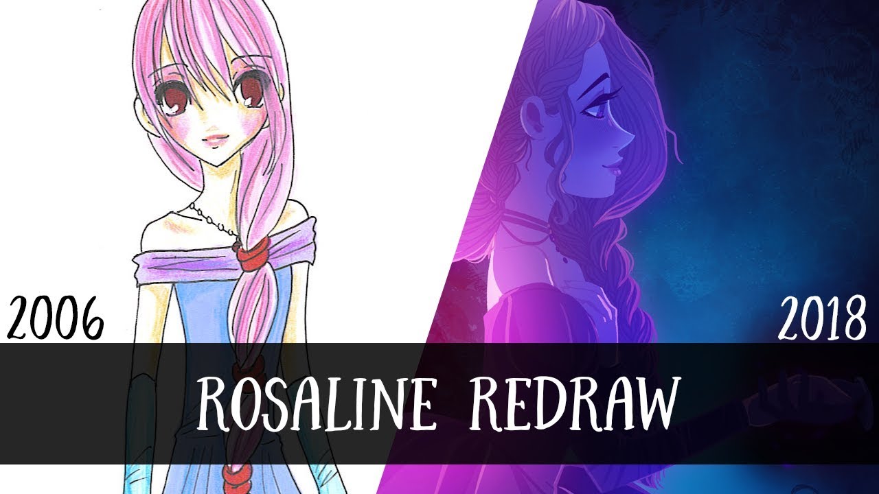draw this again | rosaline | speedpaint - YouTube