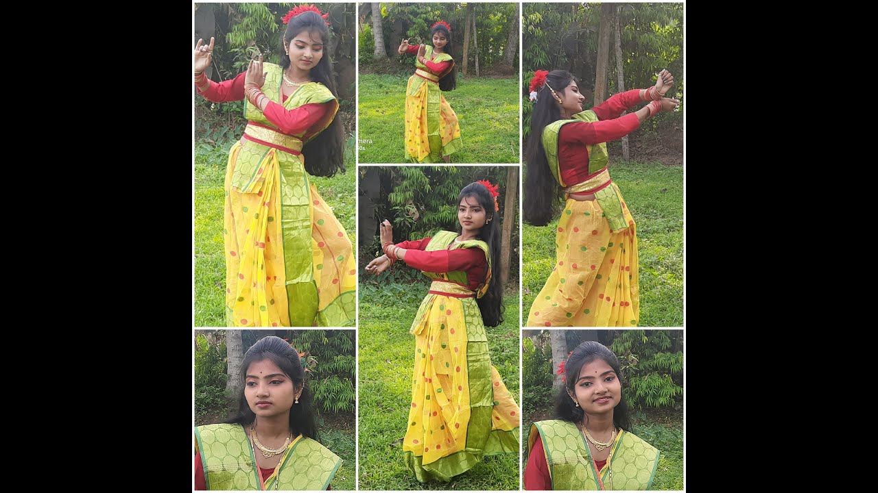 ESO SHAMOLO SUNDARO#RABINDRA DANCE##sucharita'sWonderland#dance# ...
