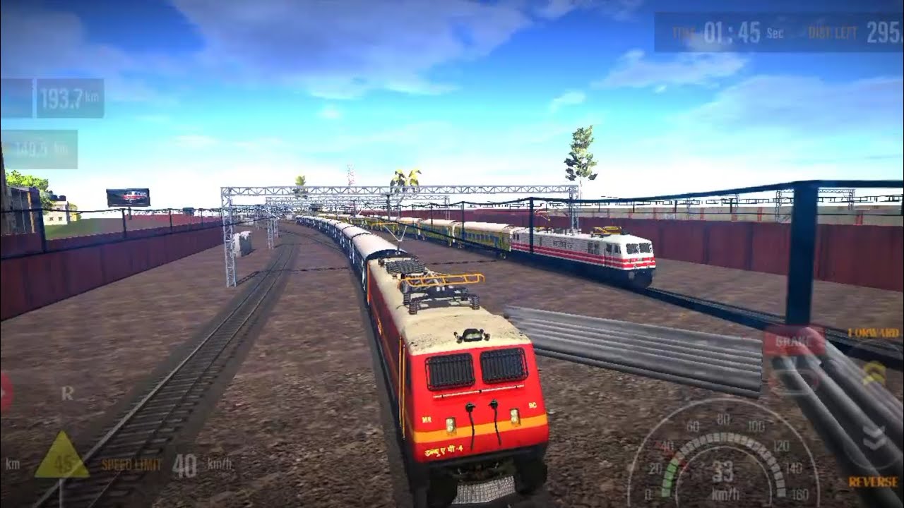 Indian railway train simulator new update gameplay||how to play indian ...
