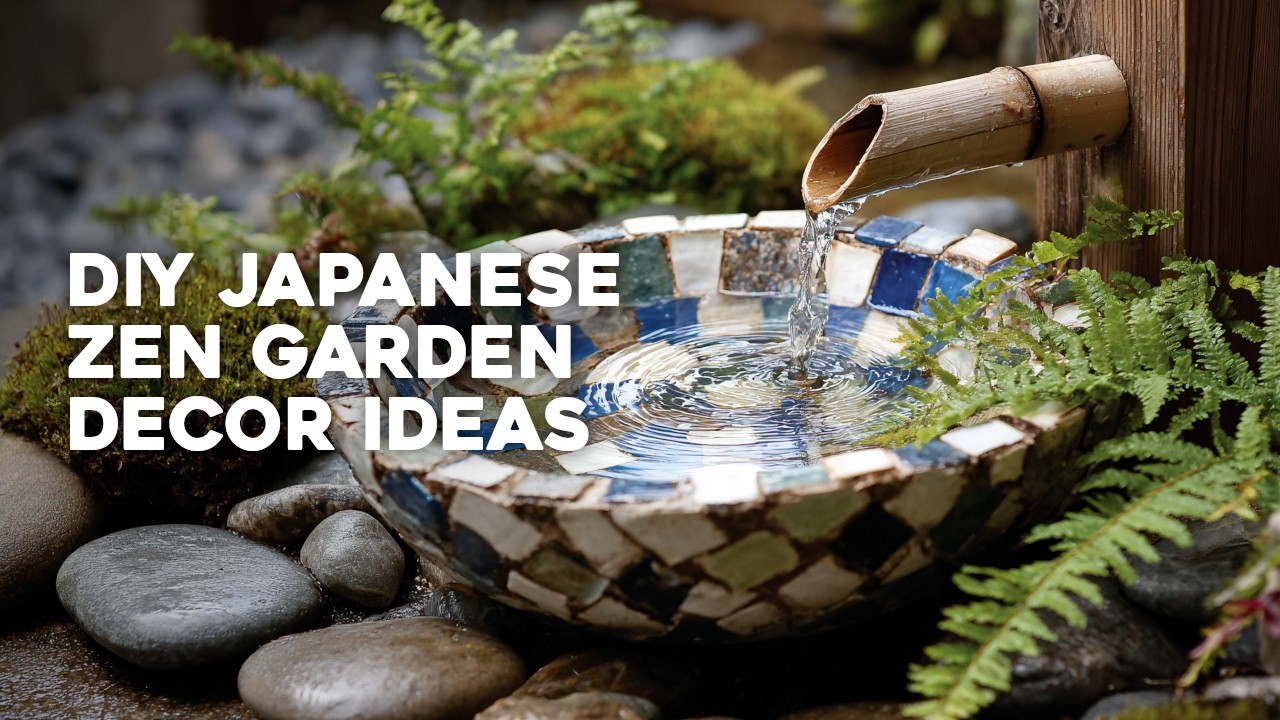⛩️ DIY Japanese Zen Garden Decor Ideas: Easy Upcycled Hacks - YouTube