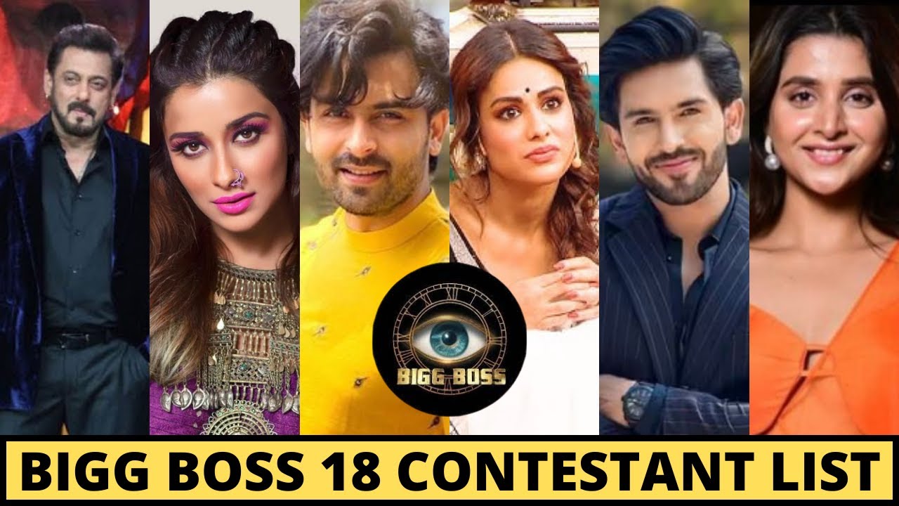 Confirmed Contestants List Of Bigg Boss 18 |Today Episode | BB 18 Grand ...