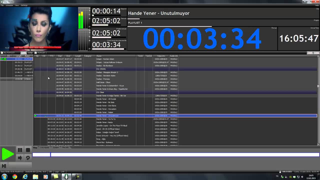 Insert Inside CG on Easy OnAir - YouTube
