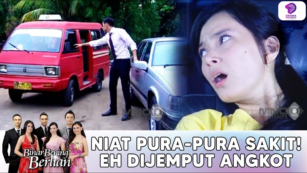 NIAT MENGELAK! PURA-PURA SAKIT MALAH KENA ANGKOT | BINAR BENING BERLIAN ...