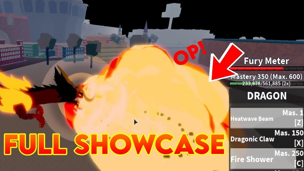 Dragon Fruit Showcase Blox Fruits - YouTube