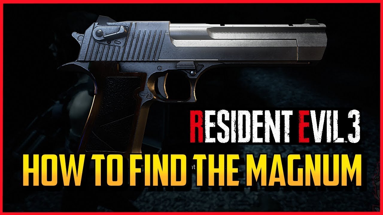 RE3 Secret Magnum Location / All Puzzles / Tips & Tricks 【Resident Evil ...
