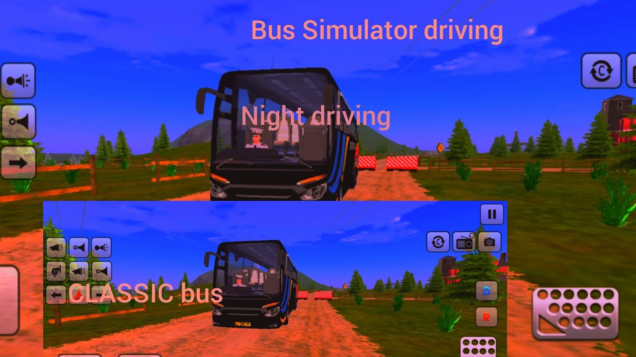 ULTRA BUS NIGHT DRIVING part 1//BUS SIMULATOR DRIVING 3D #gaming#gaming ...