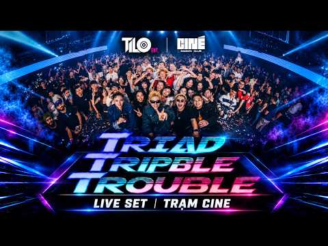 [LIVE SET] TRIAD TRIPLE TROUBLE ft. MC QUAN K - TRẠM CINE