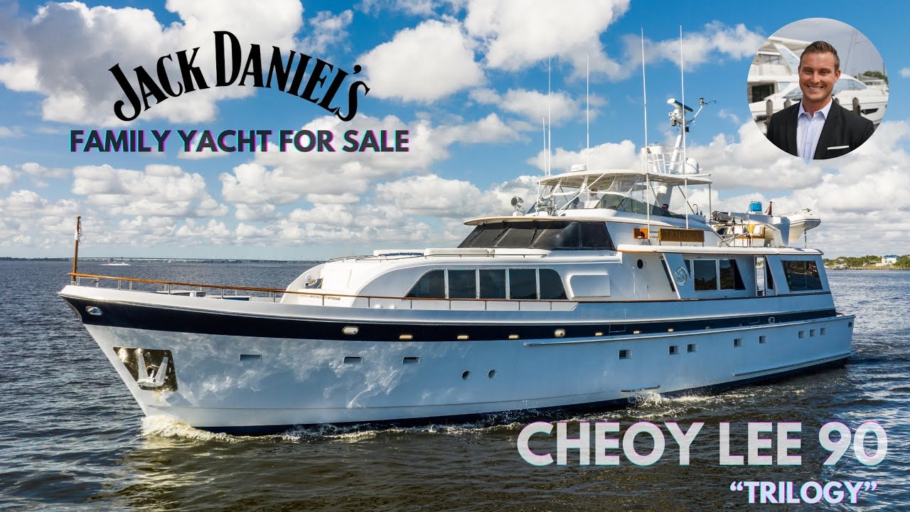 90 Cheoy Lee - For Sale - 795k - YouTube