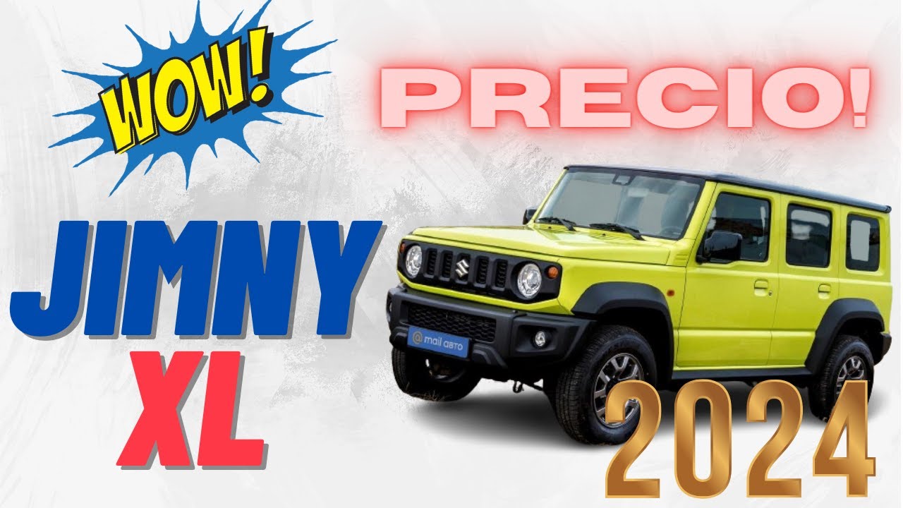 Jimny 5 puertas (Jimny XL)- Presentación oficial - PRECIO (2024) - YouTube
