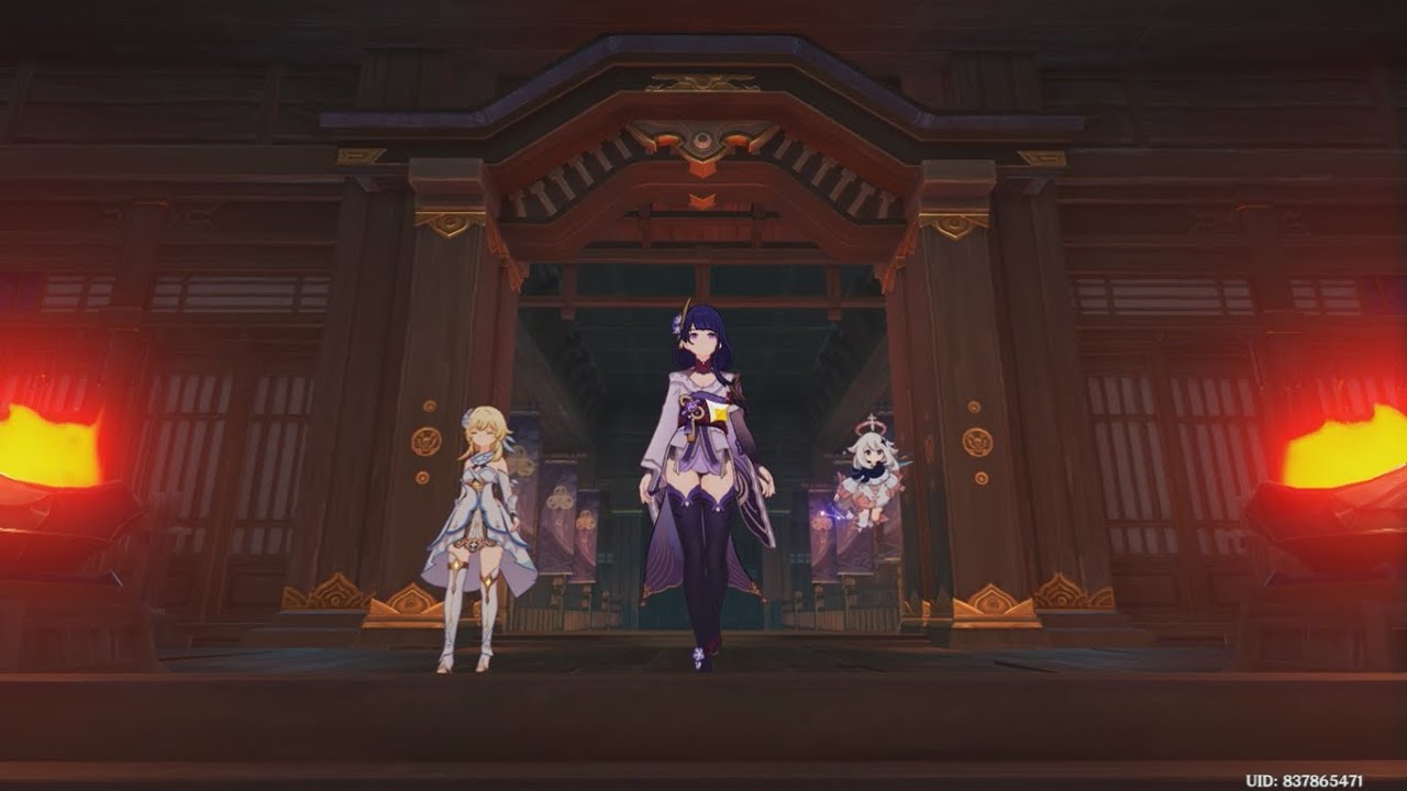 Genshin Impact Gameplay With RX 580, 720p II Raiden Shogun Story Quest ...