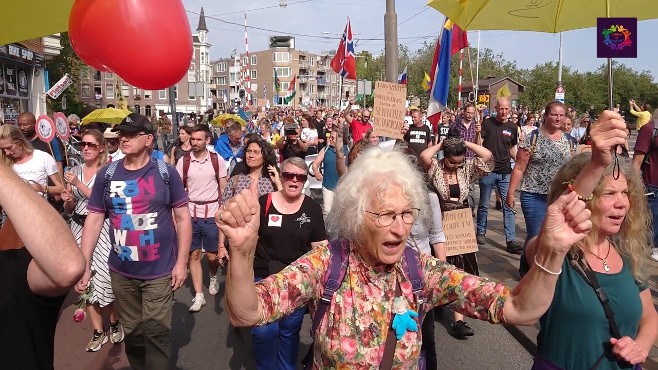 World Wide Rally for Freedom in Amsterdam 18 september 2021 - YouTube