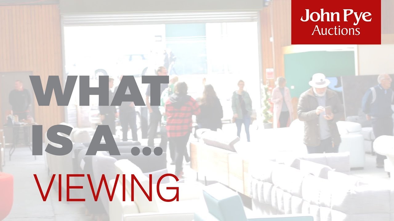 What Is A... Viewing | Public Viewing Session At John Pye Auctions ...