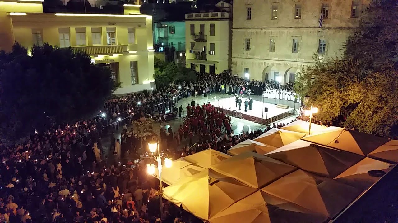 Greek Easter Friday in Nafplion - "i megali paraskevi" | Omilo - YouTube