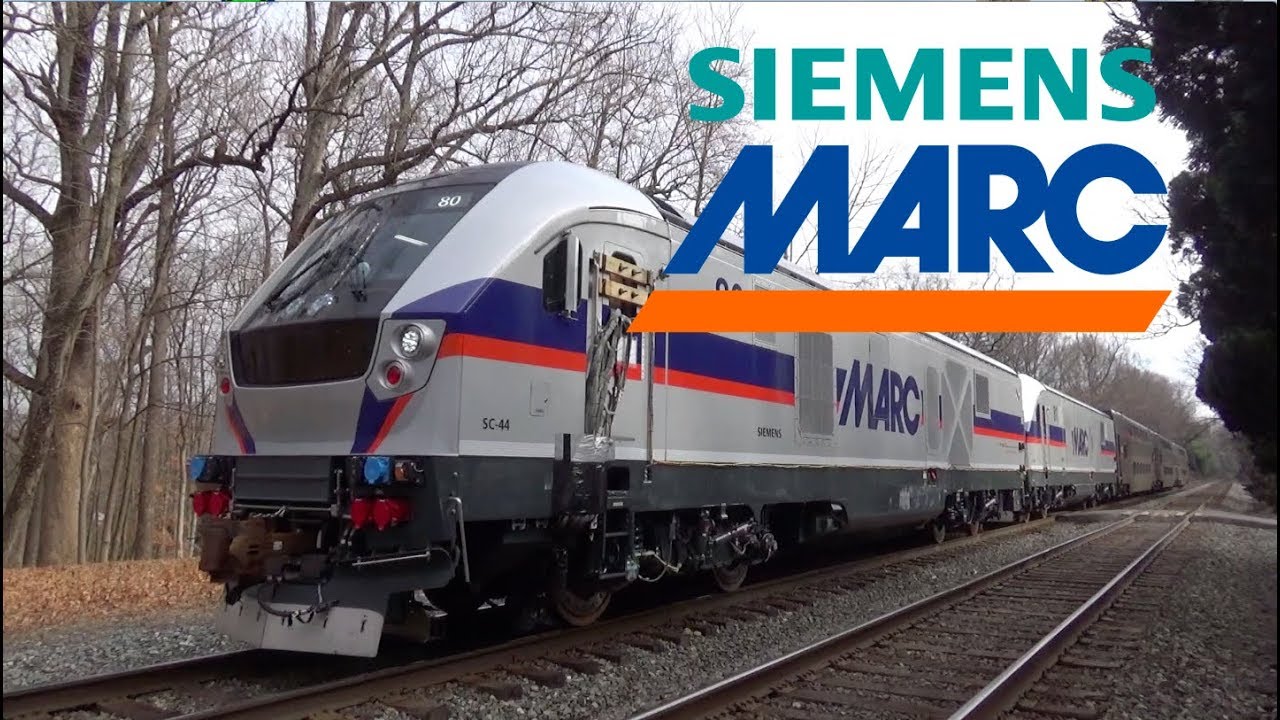 Marc Siemens Chargers SC-44 TEST TRAIN and MORE! MLK Day Railfanning ...