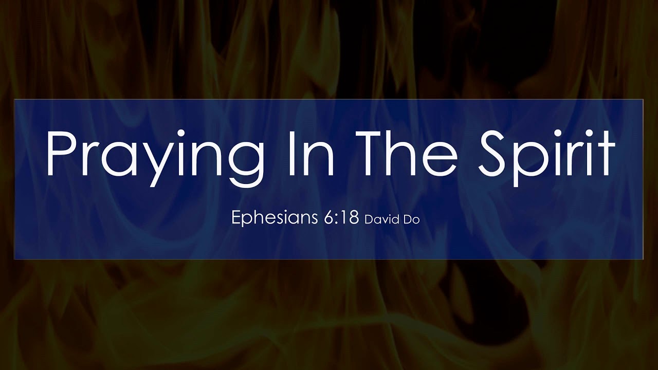 Praying in The Spirit - Groaning beyond Words - YouTube