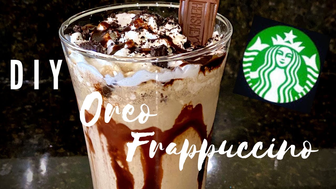 Starbucks Oreo Frappuccino | DIY | - YouTube