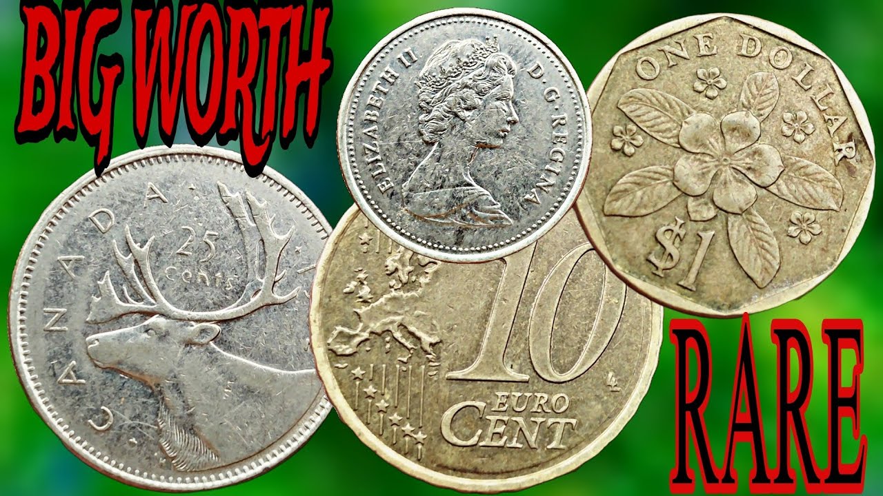 Big Money Finds, super Rare Coins from Canada, Spain, Singapore, and UK ...