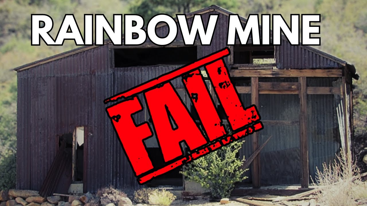 Abandoned Rainbow Mine Fail Part 1 - YouTube