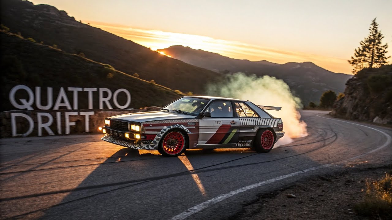 Audi Quattro 80s/90s Drift & Modified Build | Rally Legend Reborn - YouTube