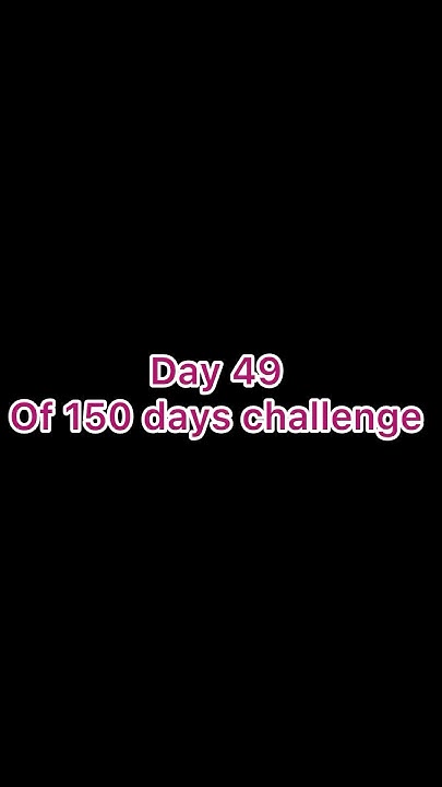 Day 49 of 150 days challenge, #150dayschallenge #fitnessmotivation #gymmotivation # ...