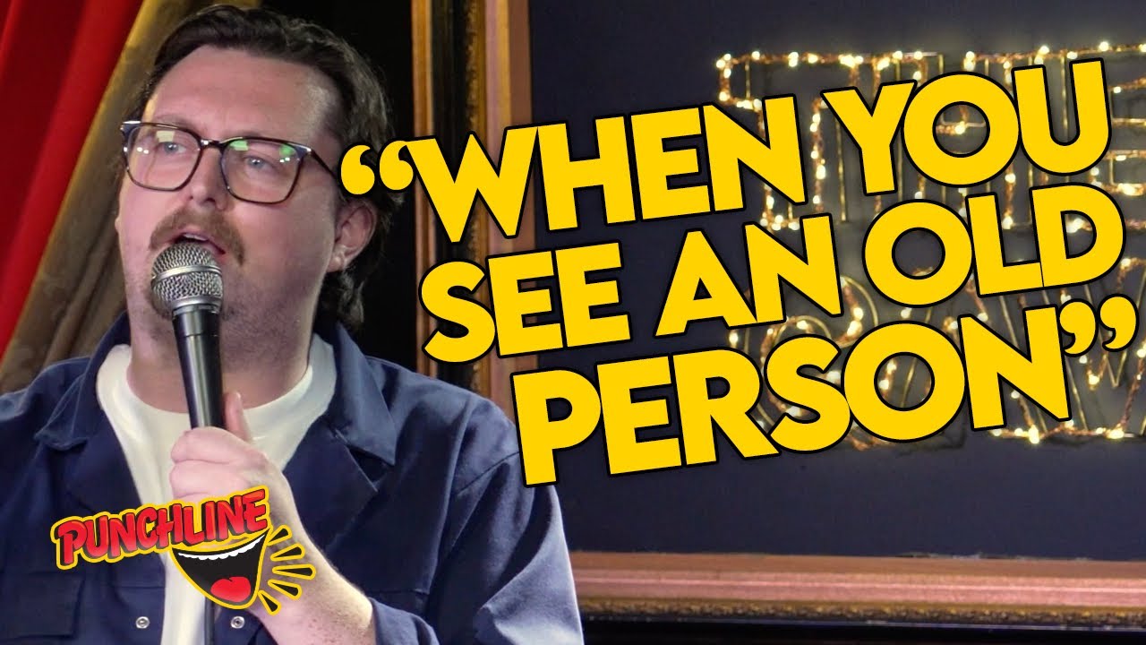 HILARIOUSLY Sad Stand Up Comedian On Old People And Garden Centres ...