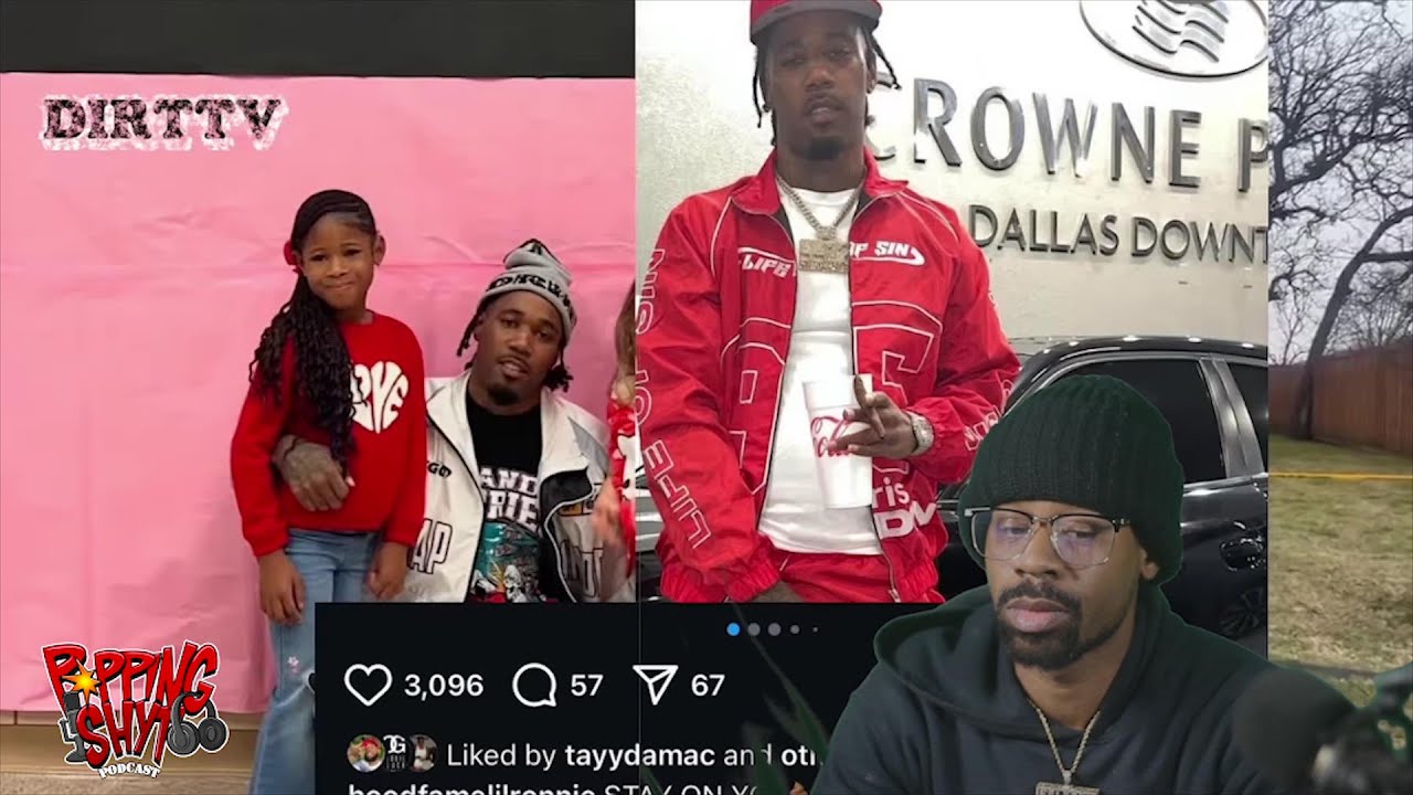 Fort Worth, Texas rapper & gambler Hoodfame Lil Ronnie & his daughter ...