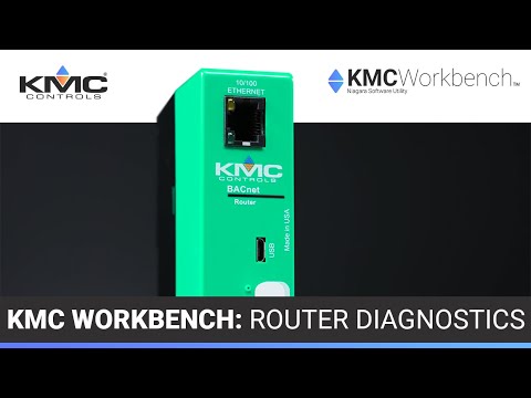KMC Workbench: Router Diagnostics - YouTube