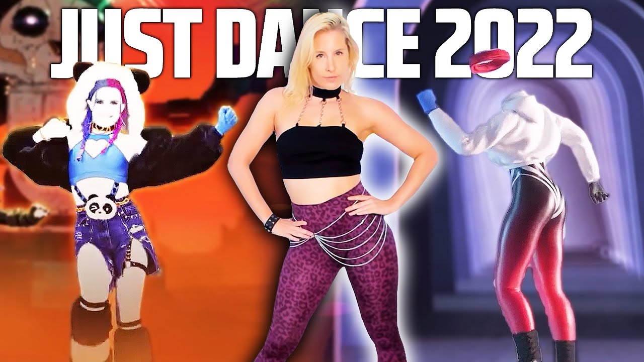 DANCING to all NEW JUST DANCE 2022 gameplay previews (part 3) - YouTube
