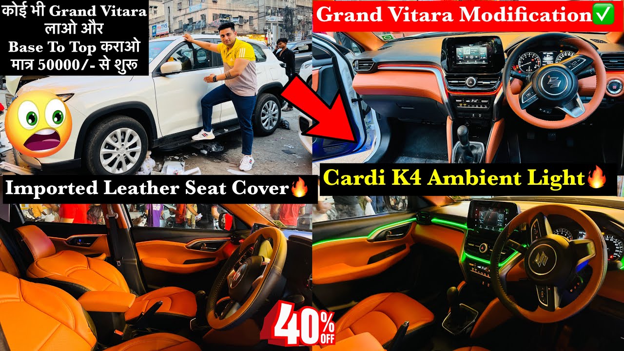 Grand Vitara Modification🔥Grand Vitara Genuine Accessories Grand Vitara ...