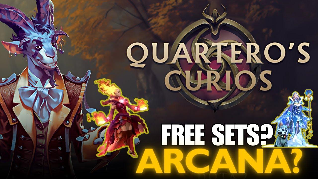 Quartero’s Curios 7.39d (Free Cosmetics + Arcana?) – Dota 2 - YouTube