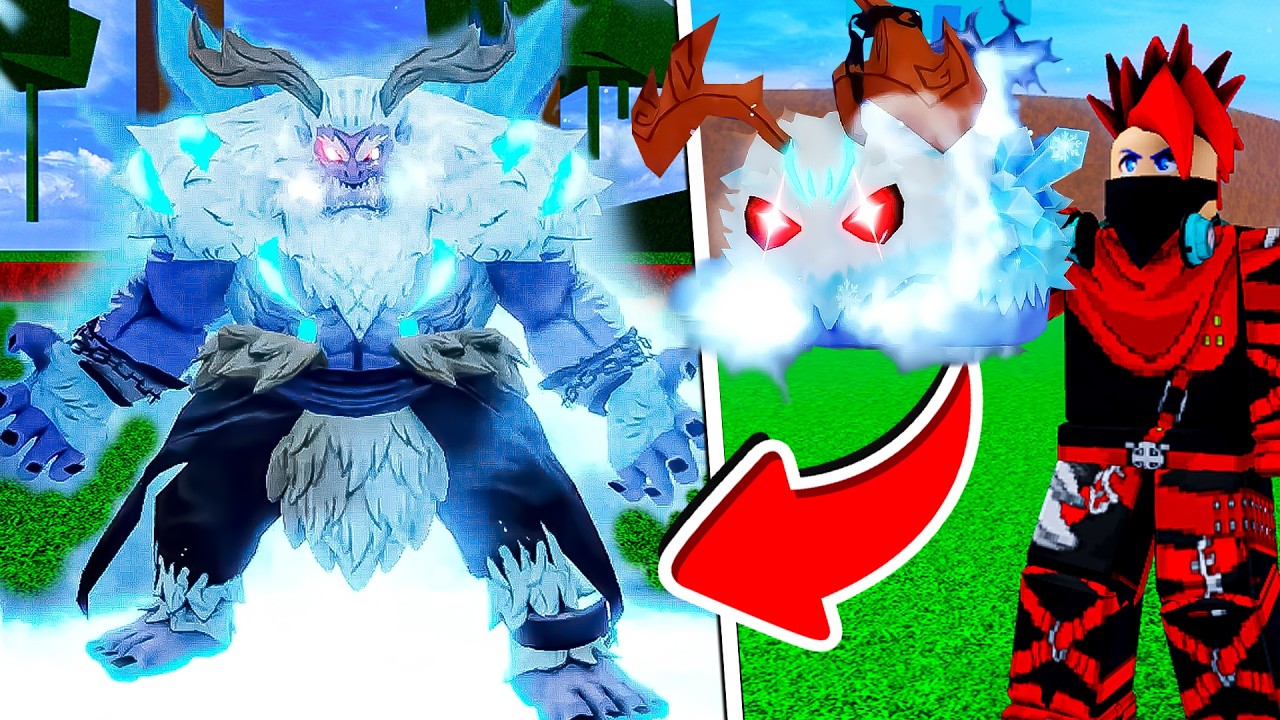 SAIU!! A NOVA FRUTA YETI DA ATUALIZAÇÃO DE NATAL DO BLOX FRUITS! - YouTube