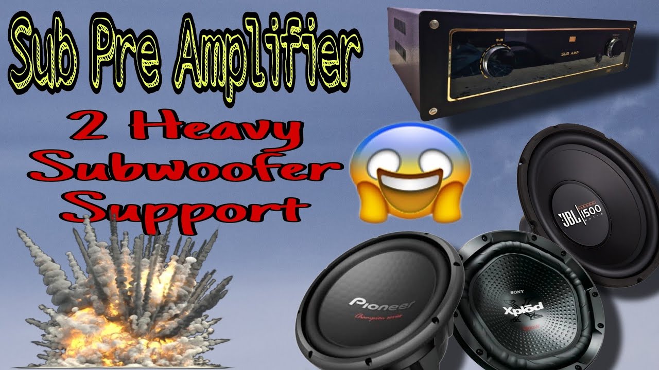 Sub Pre Amplifier heavy @SrikushiAudios-AudioTest Hosur - YouTube