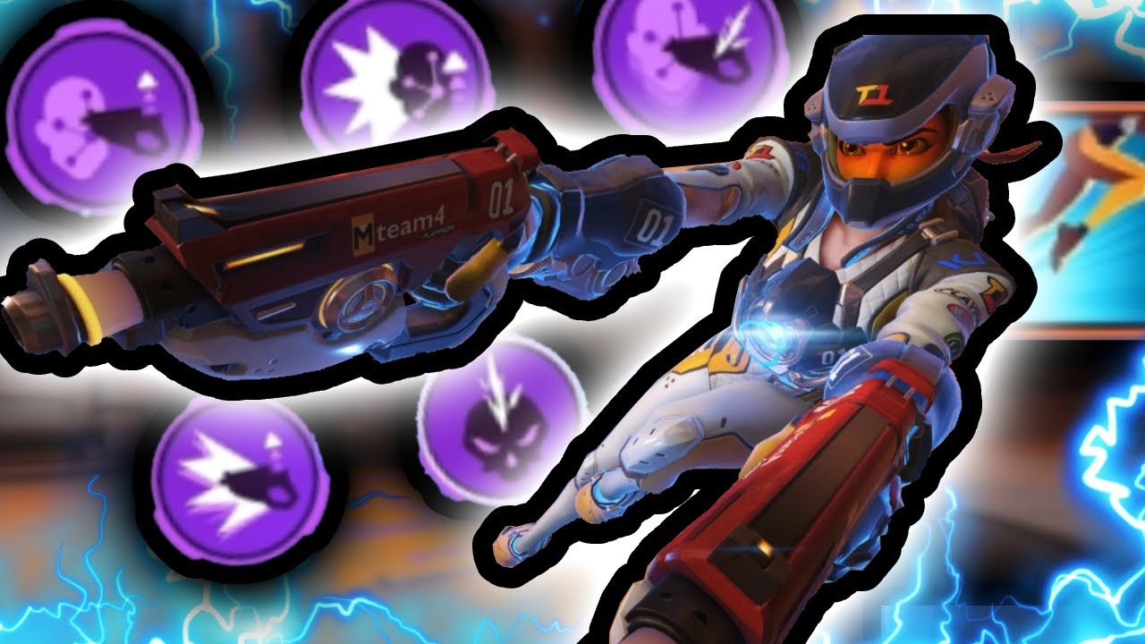 This is the best Hybrid Tracer Build in Overwatch Stadium - YouTube
