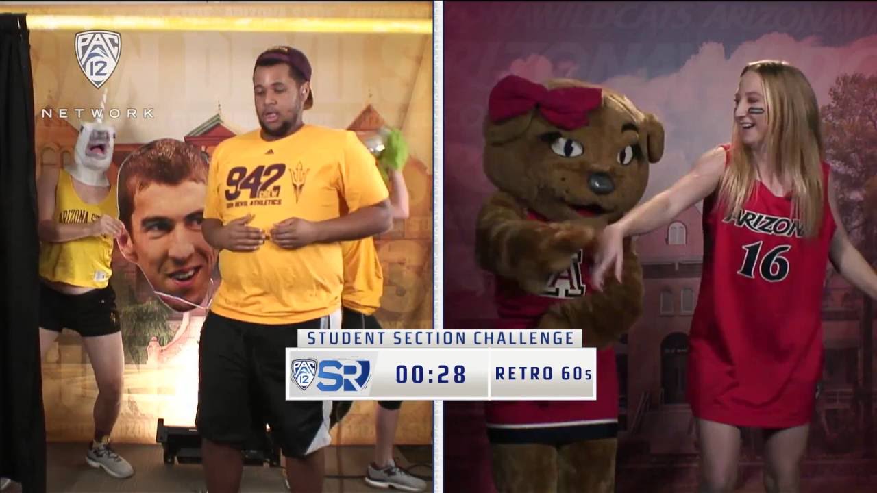 Student Section Challenge: Arizona's Zona Zoo, Arizona State's 942 Crew ...