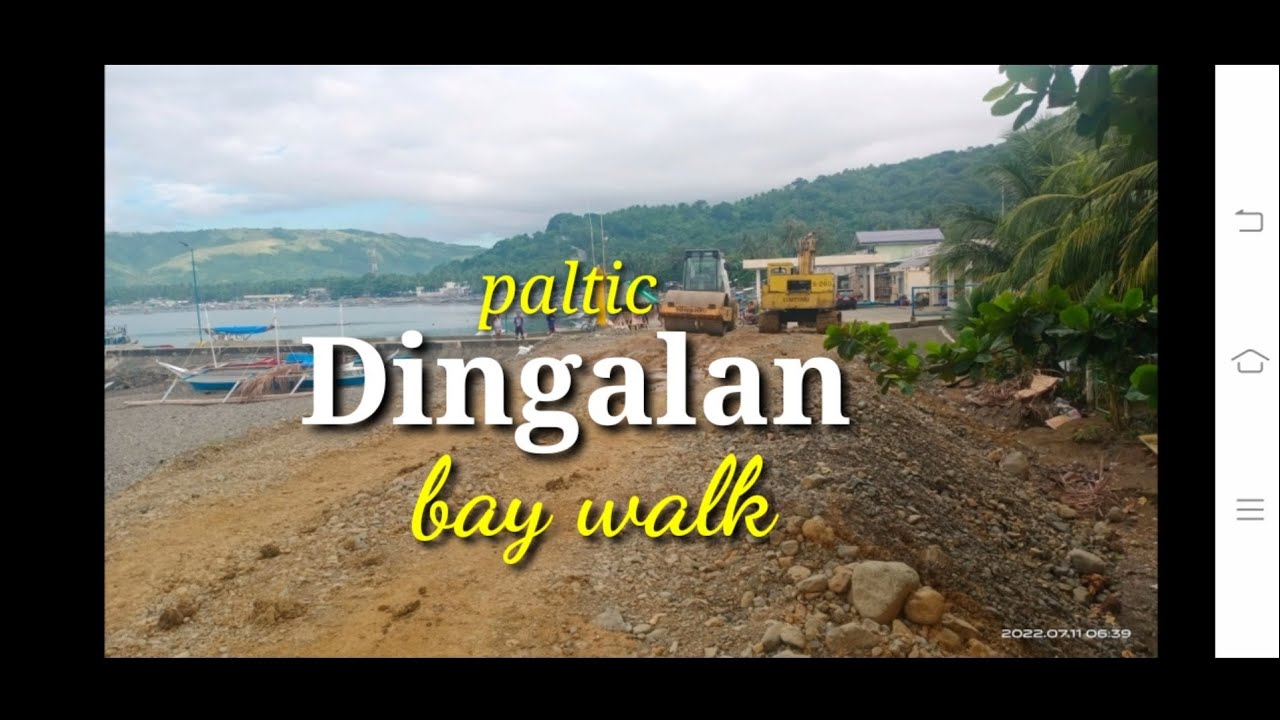 Paltic Dingalan Bay Walk - YouTube