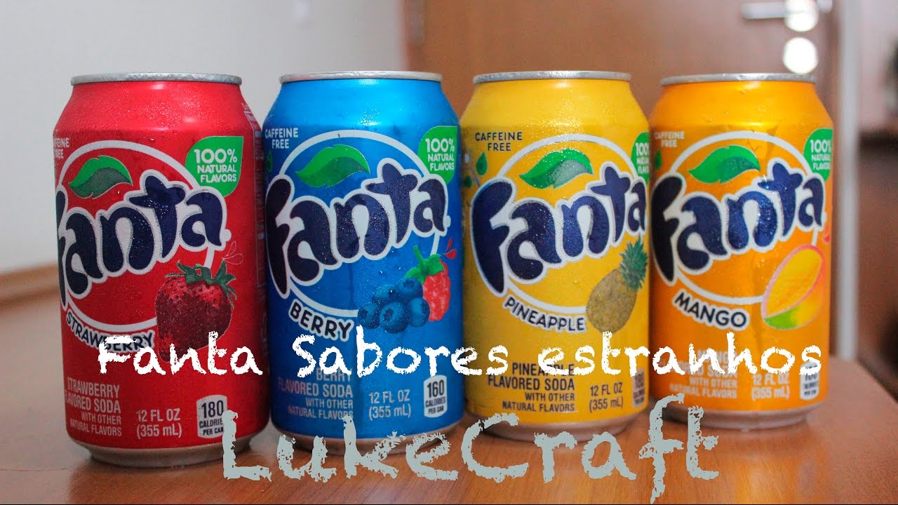 Fanta sabores estranhos - YouTube