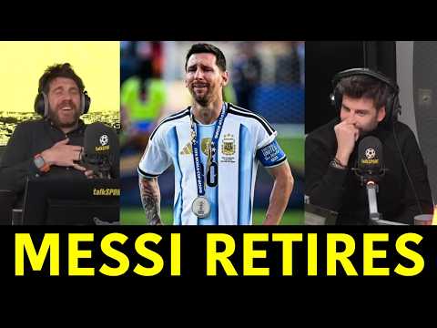 🚨 MESSI IS RETIRING! PIQUE’S EMOTIONAL TRIBUTE TO THE GOAT!