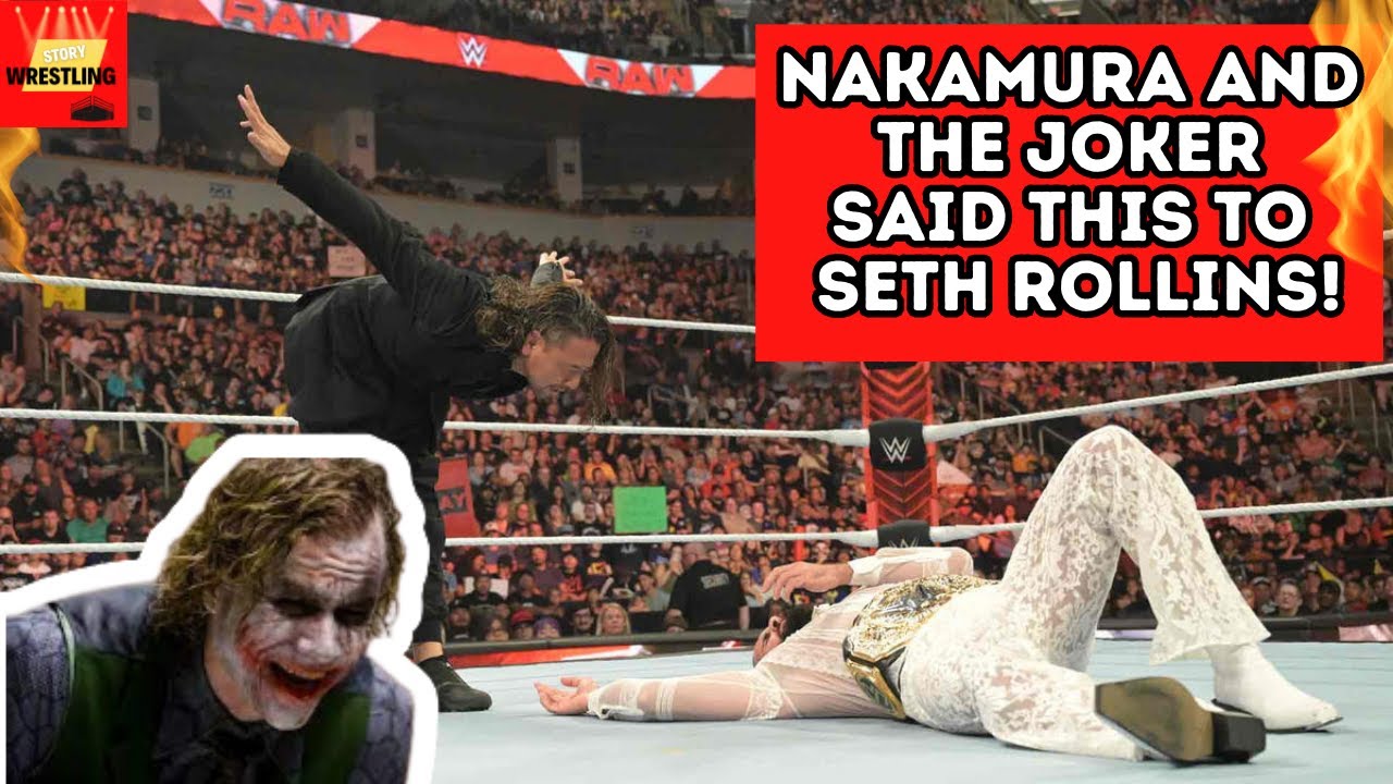 What did Nakamura, The Joker and Darth Vader say to Seth Rollins? - WWE ...