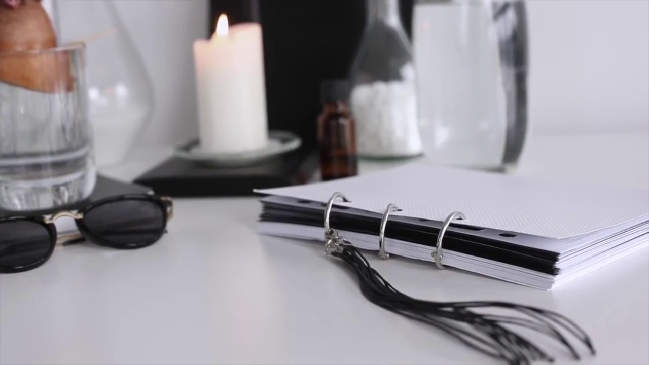 DIY Combined Diary Planner Notebook Rachel Aust - YouTube