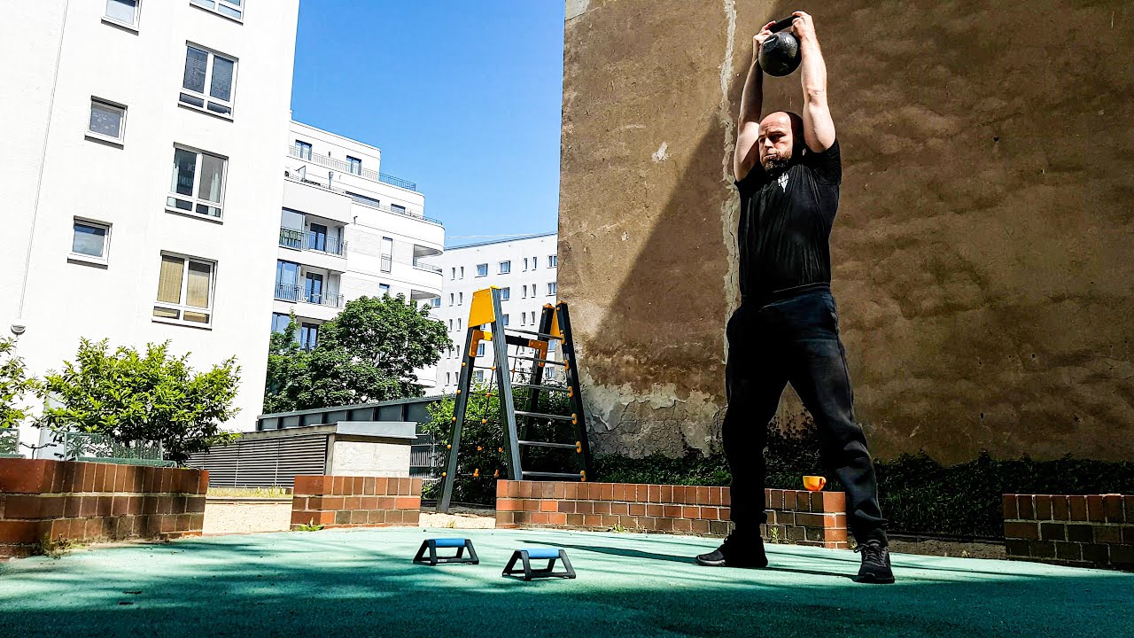 Going The Distance - Full Yang Navy Seal Burpees & Kettlebell Thrusters ...