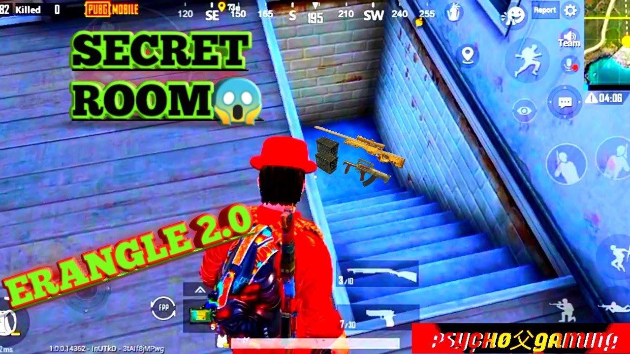 Erangel 2.0 new secret room location || what is in side the room ...