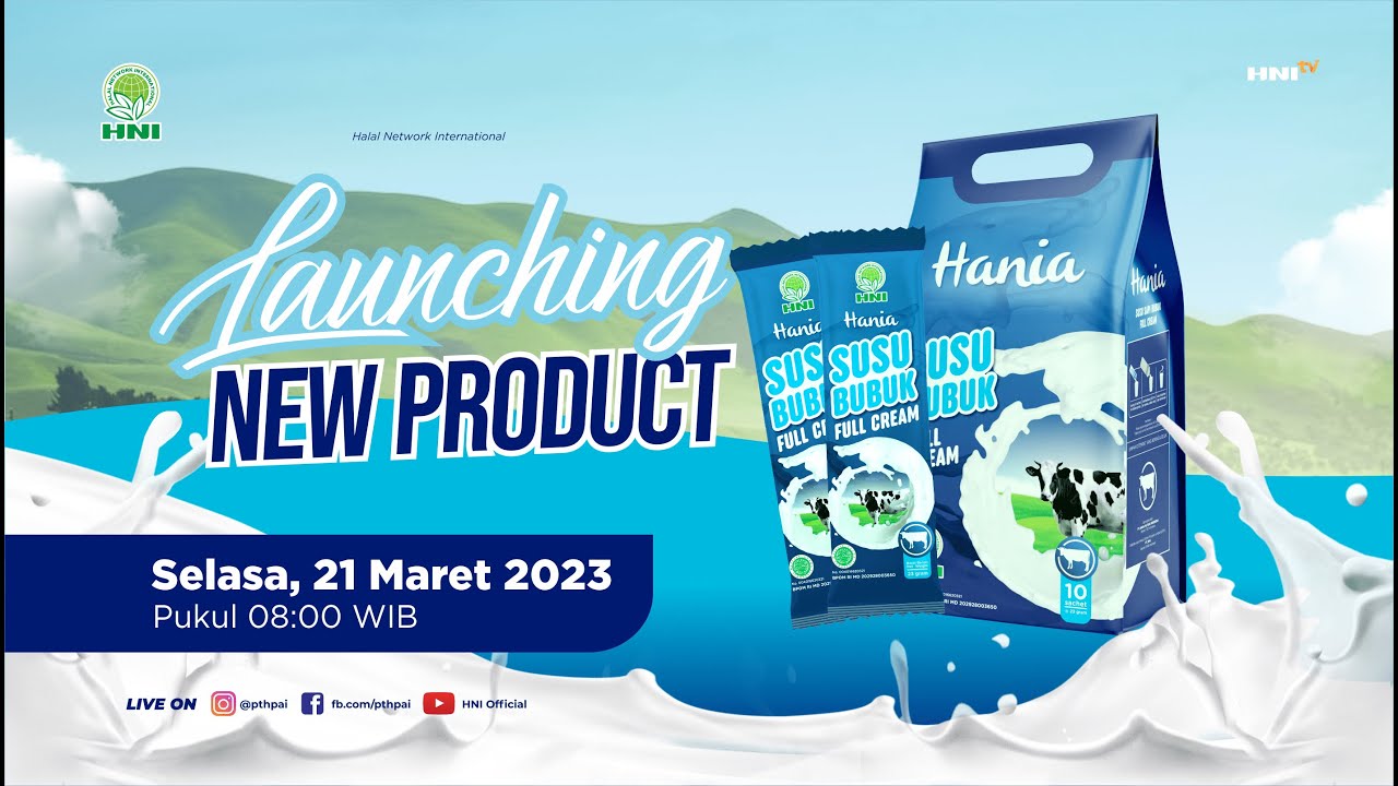 LIVE LAUNCHING NEW PRODUCT HNI - YouTube