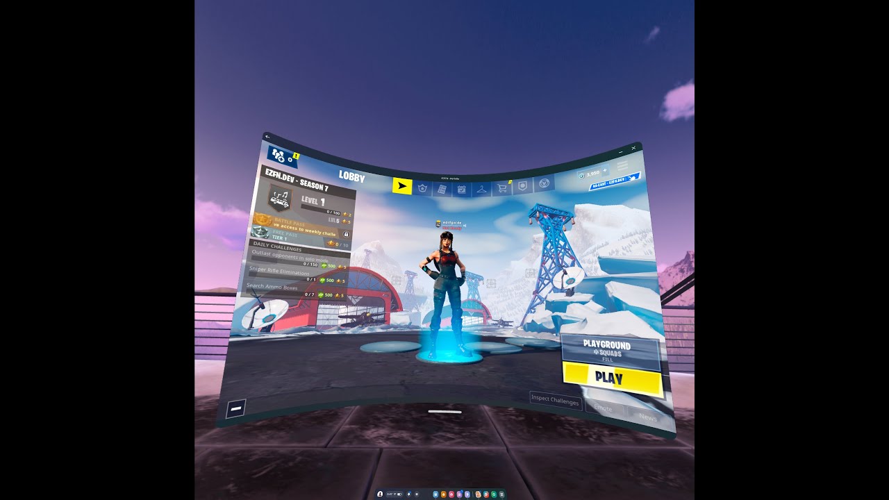 Playing OG Fortnite On Oculus Quest 2 - YouTube