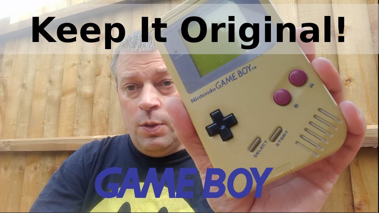 Nintendo GameBoy. Keep It Original! No Reshell Or Retrobright For Me ...
