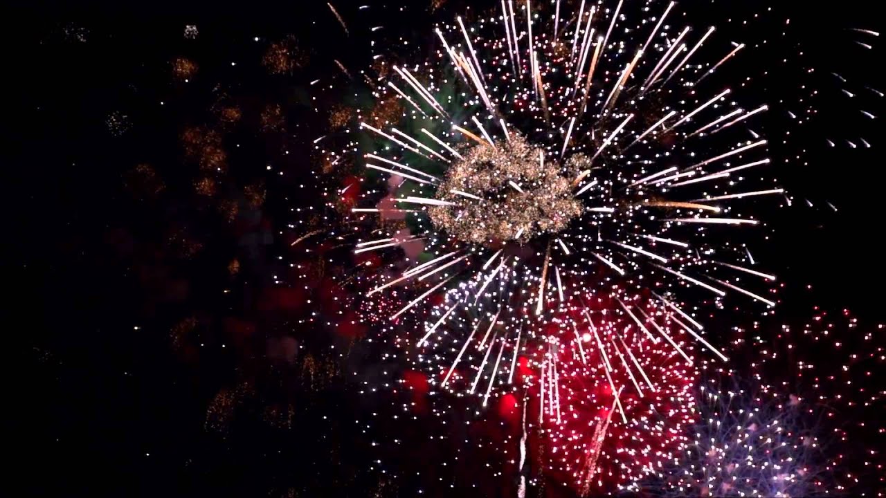 Fireworks Slow Motion - YouTube